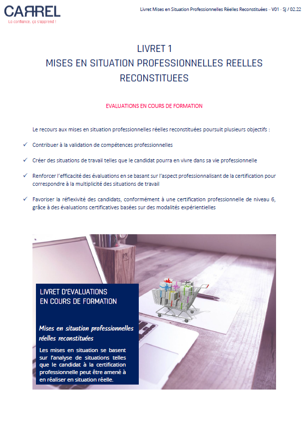 Les modalités d'organisation de la certification | Genially