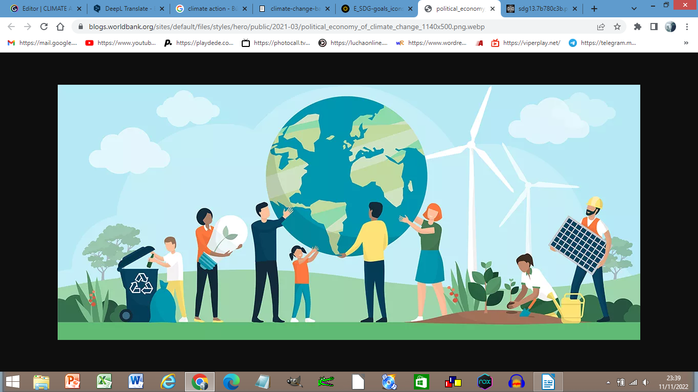 CLIMATE ACTION. Hugo Ginés Sesé 2ºBACH.B | Genially