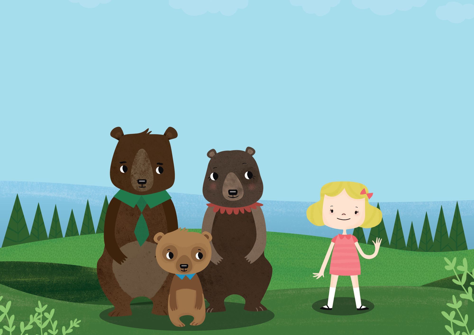 RICITOS DE ORO Y LOS 3 OSITOS