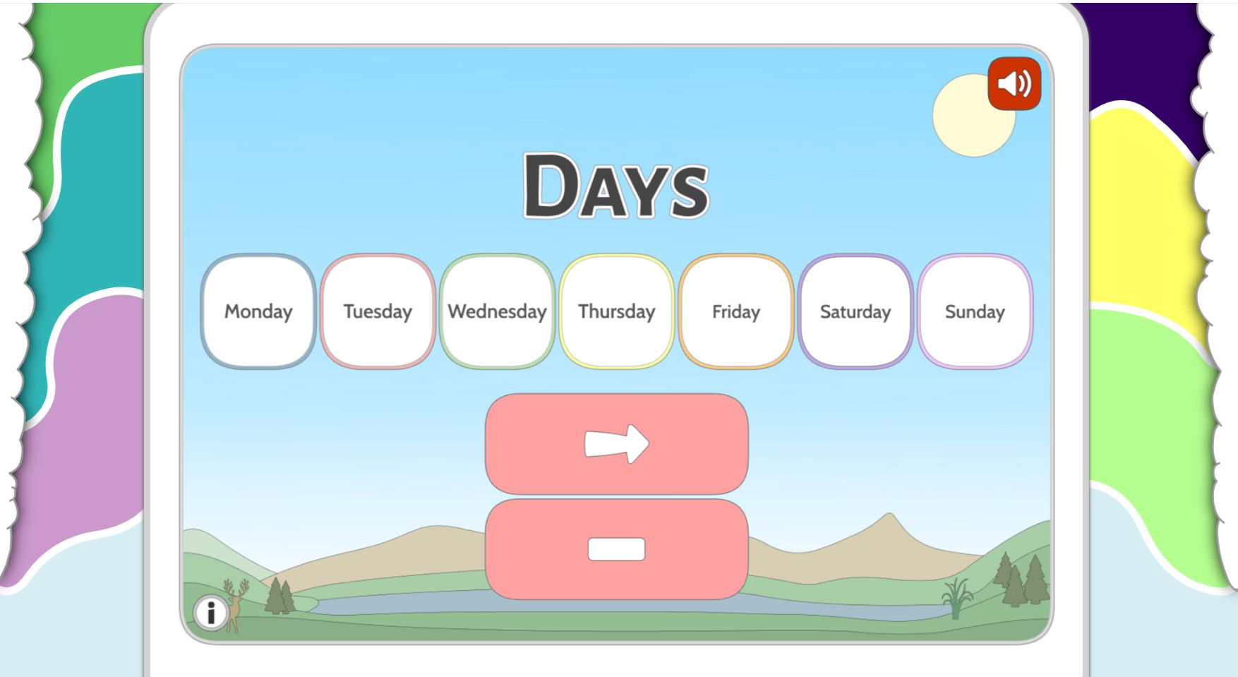 Days of the week | Genially