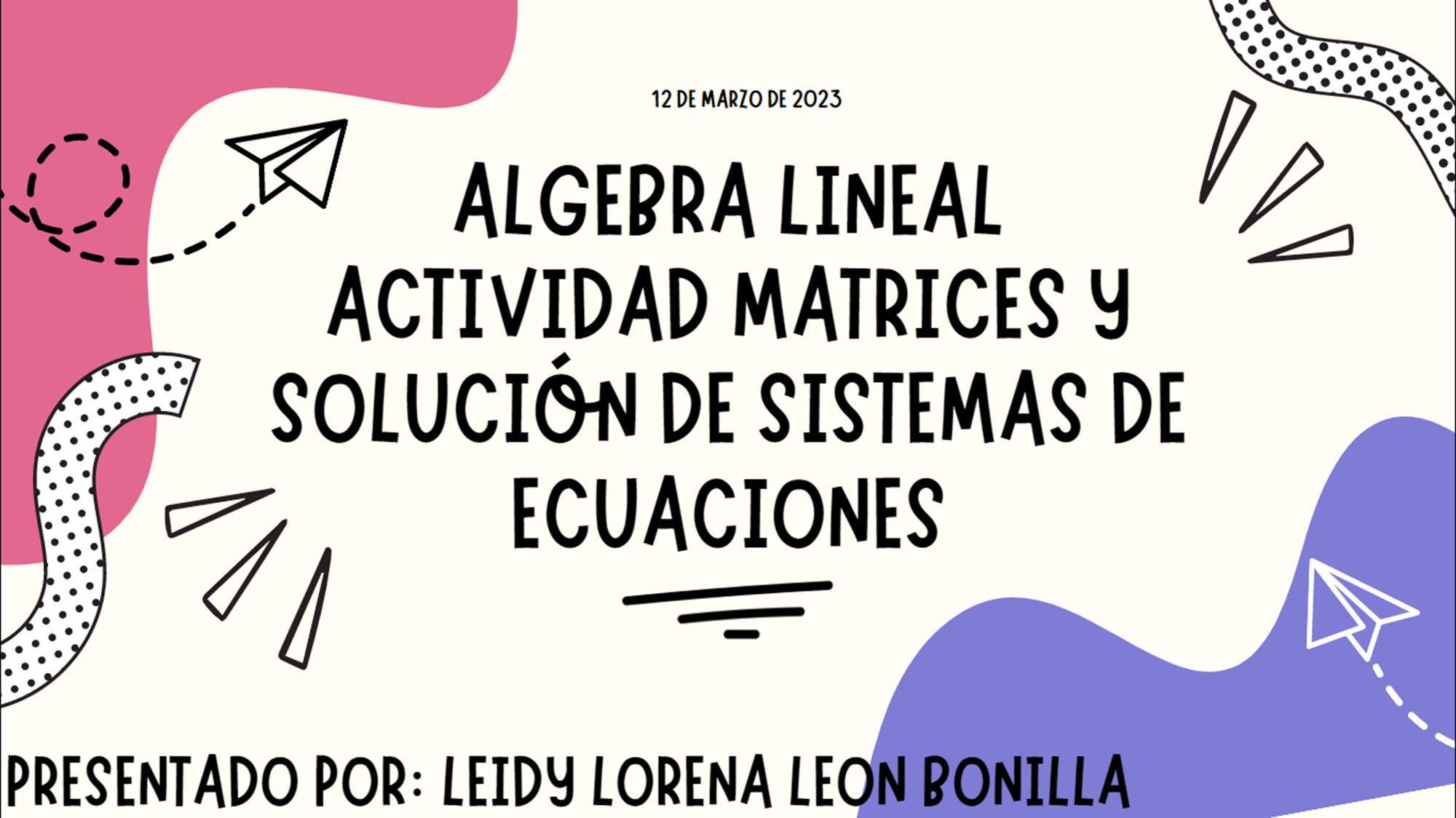 ALGEBRA LINEAL | Genially