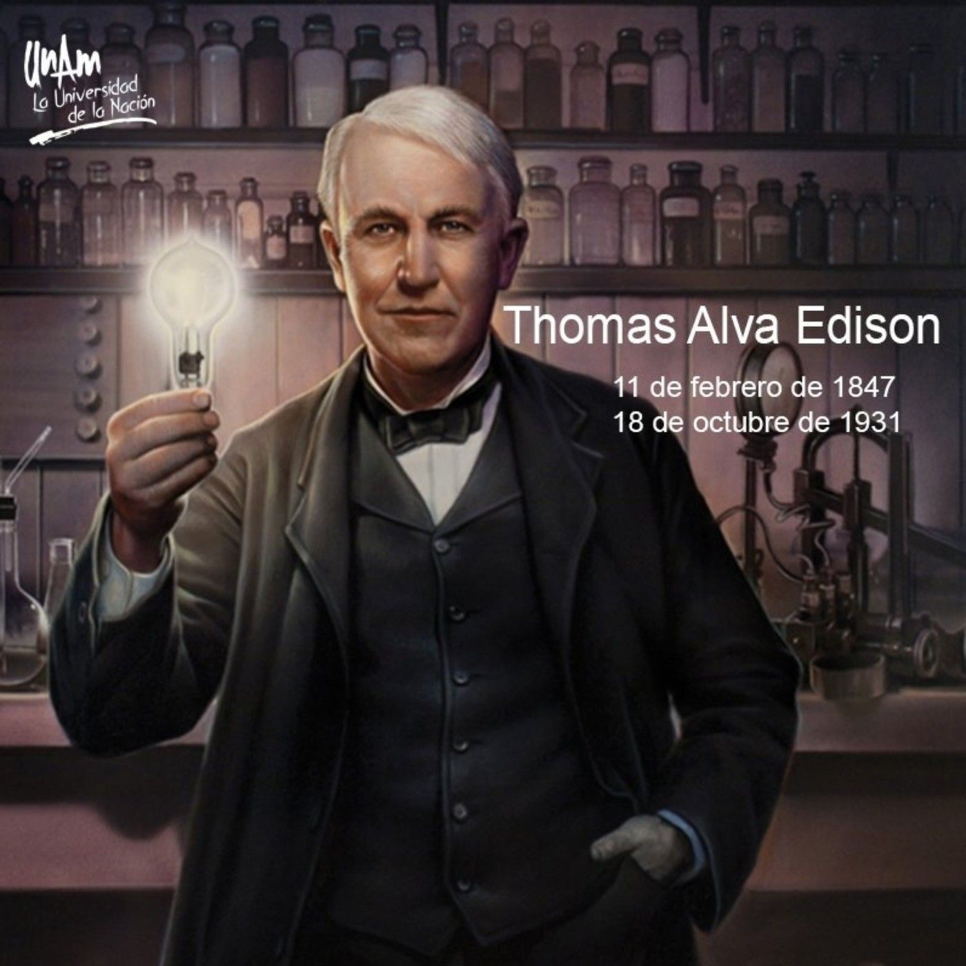 Thomas Alva Edison by Samuel Granados Bielsa