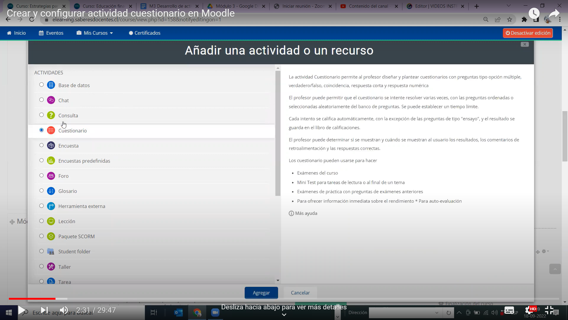 VIDEOS INSTRUCTIVOS_ CUESTIONARIO DE MOODLE