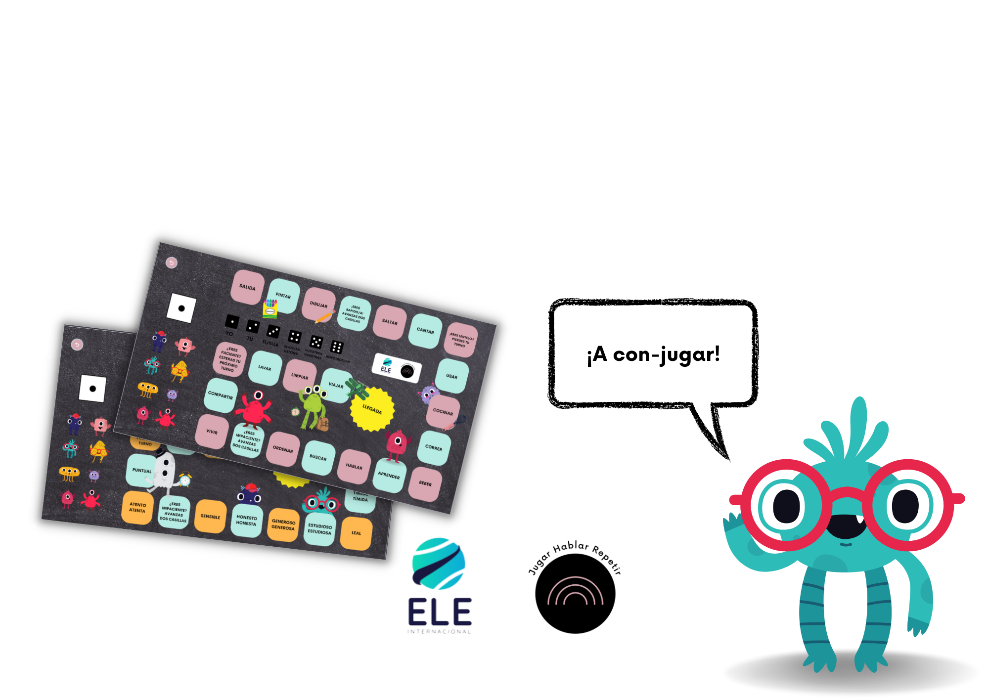 JUEGO DE LA OCA con adjetivos de personalidad | Genially