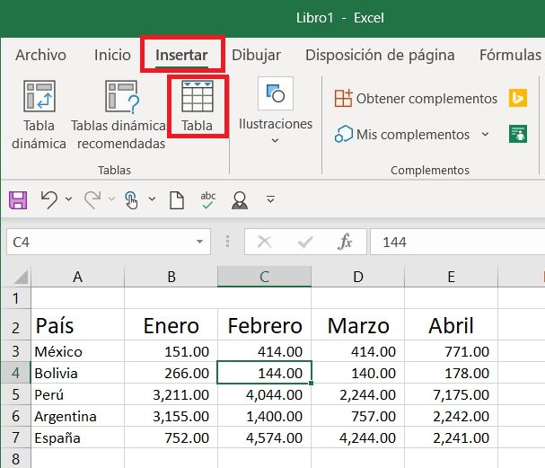 6º INSERTAR TABLAS Y APLICAR ESTILOS. | Genially