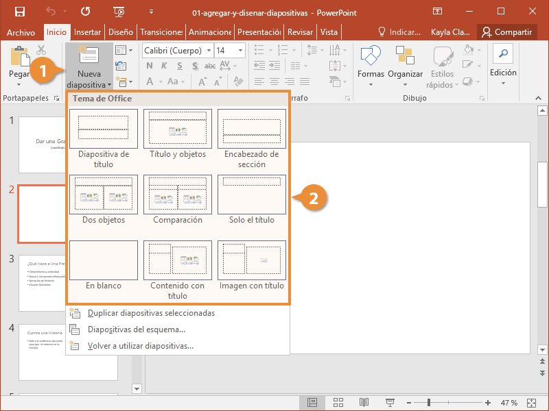 5º INSERTAR DIAPOSITIVAS | Genially
