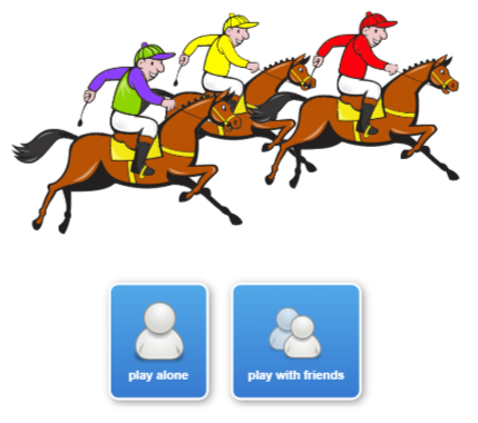 HORSE RACE WORD ORDER