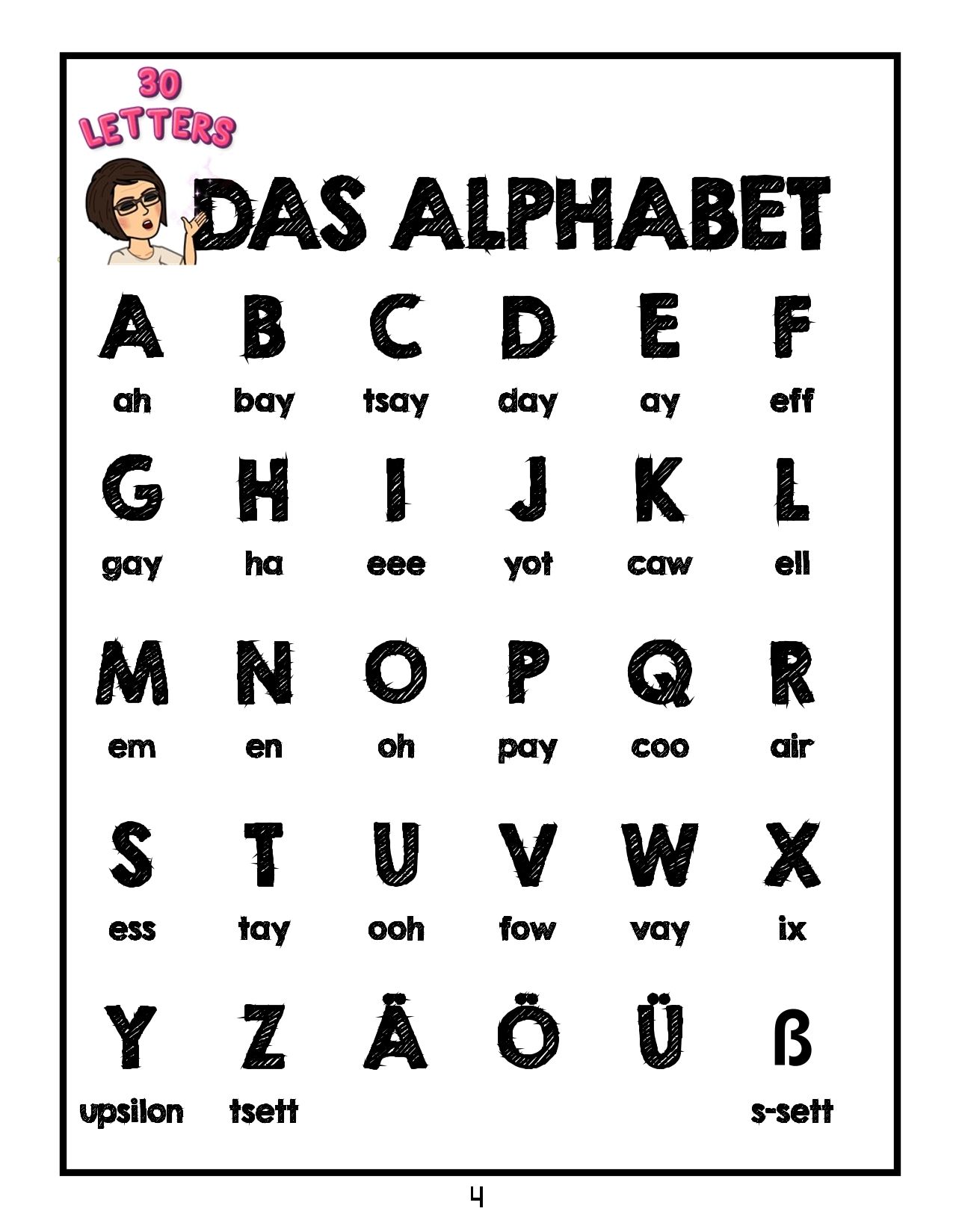 CALL SHEET BW # + ALPHABET