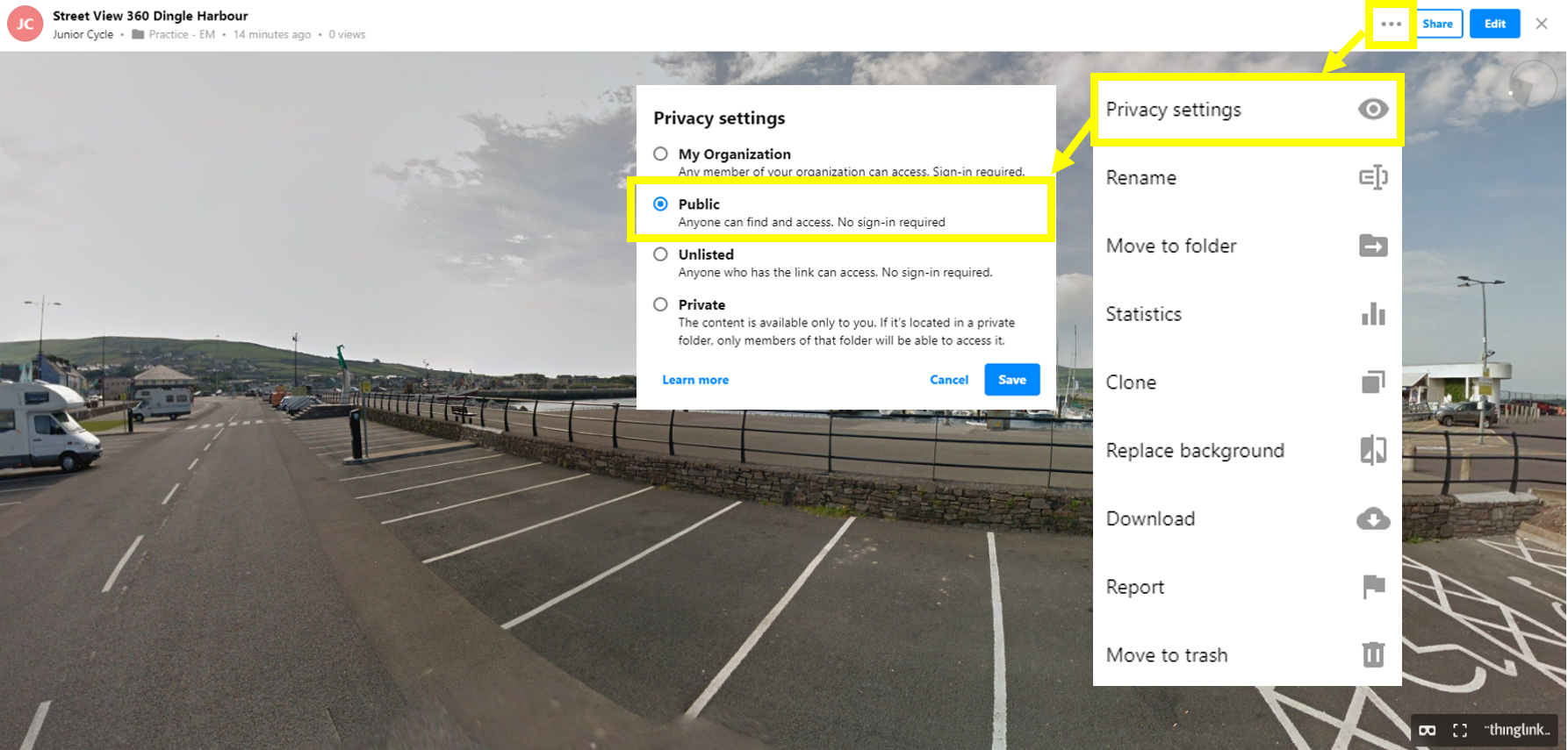 Creating a 360° image for AR & VR | Genially