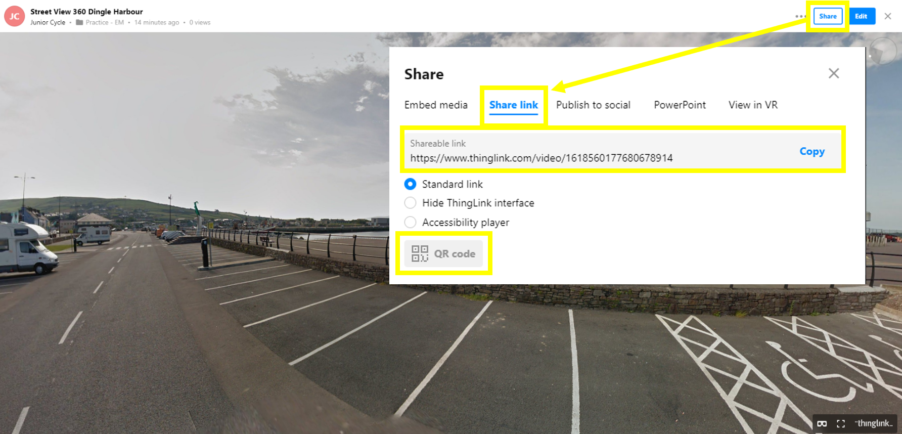 Creating a 360° image for AR & VR | Genially