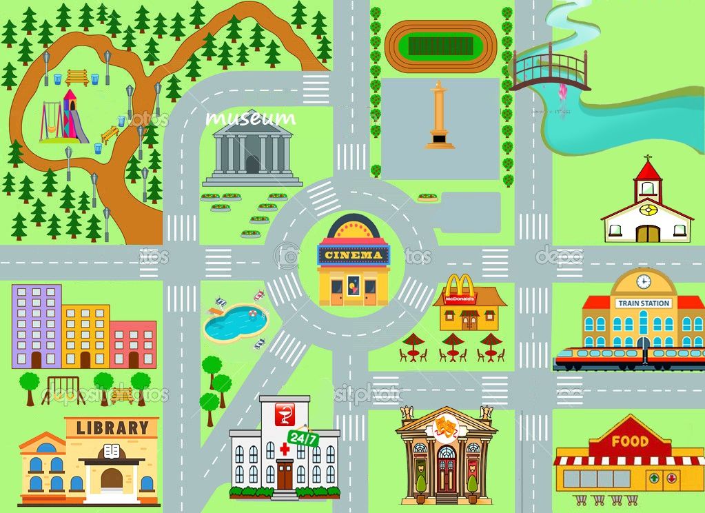 places in my town_walking quiz