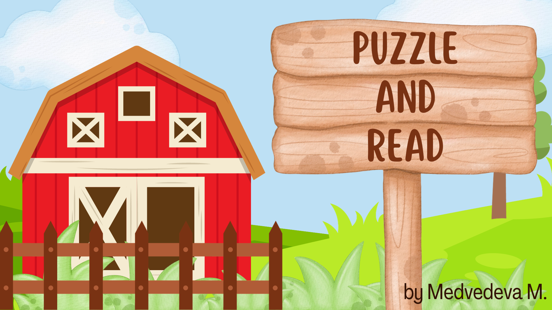Reading puzzle (farm) | Genially