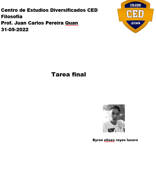 tarea final filosofia