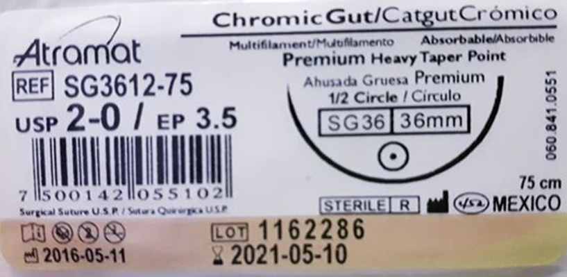 suturas qx