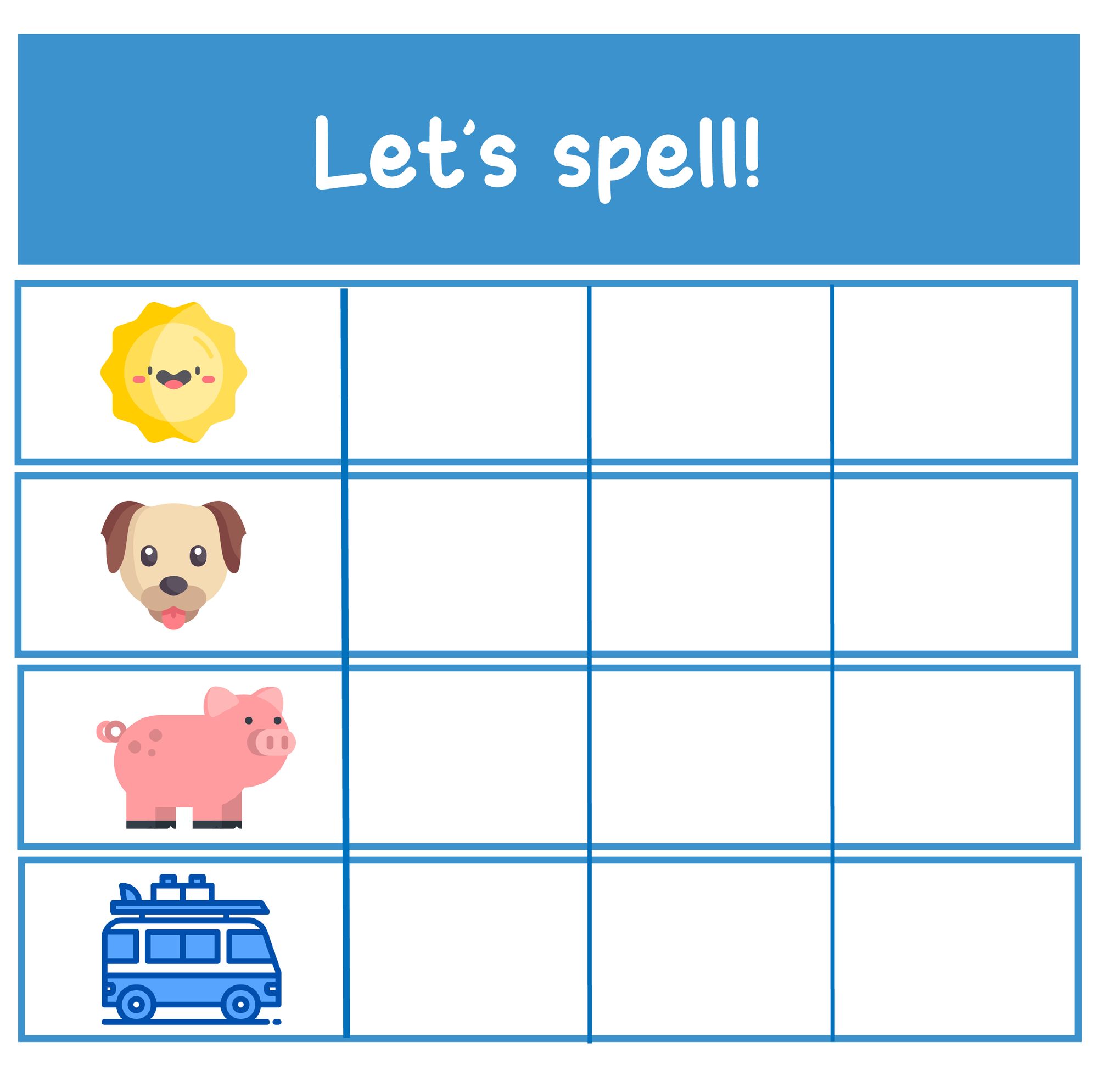SPELL - PREK | Genially