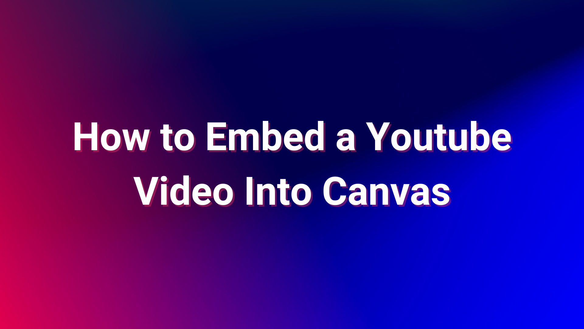 Embedding in Canvas | Genially