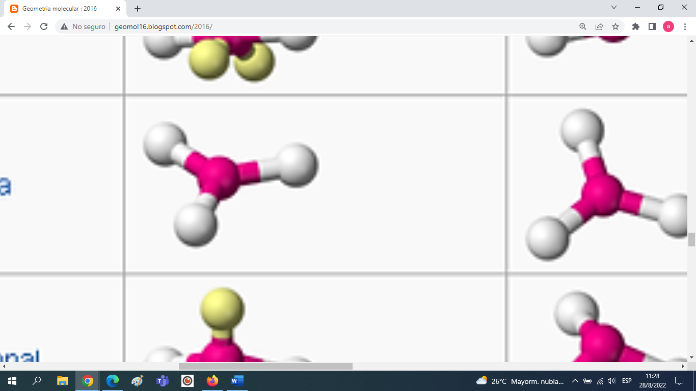 Formas Moleculares y Modelo RPECV | Genially