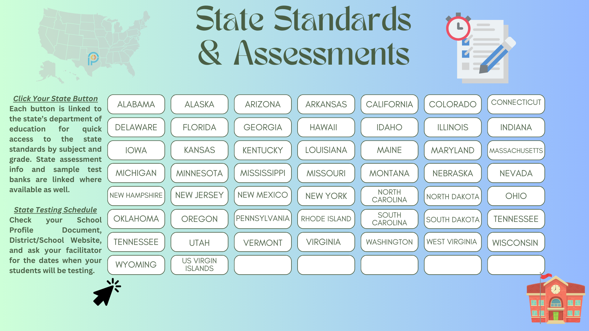 State Standards & Assessments - Inno Insider Resource | Genially