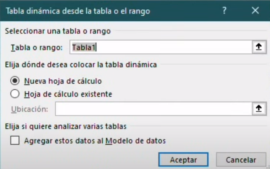 Tabla dinámica en excel | Genially