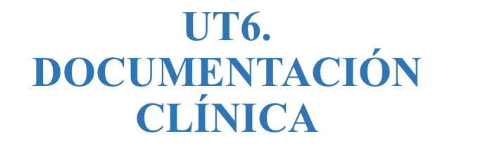 OADS UT6 Documentación clínica