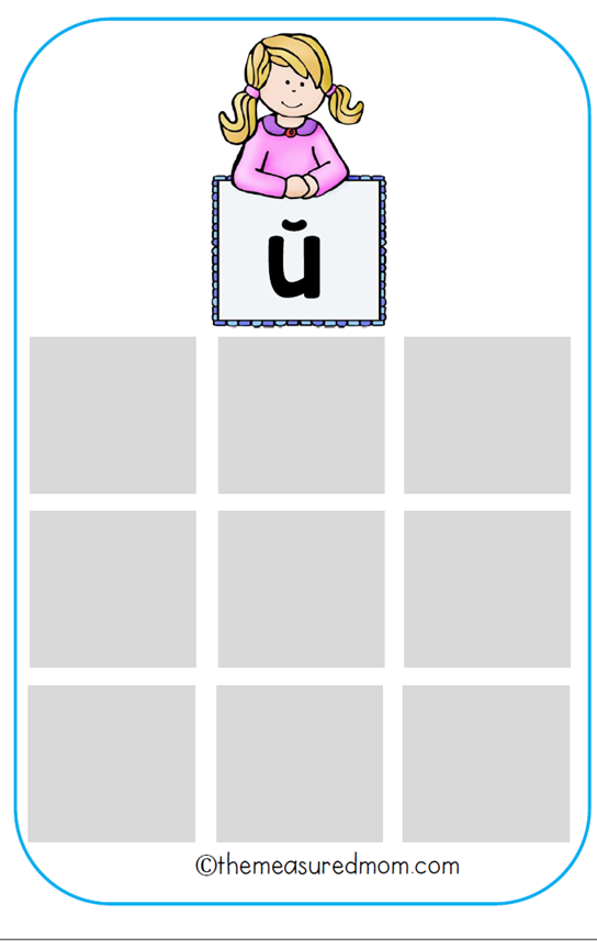 Short & Long Vowel Sort | Genially