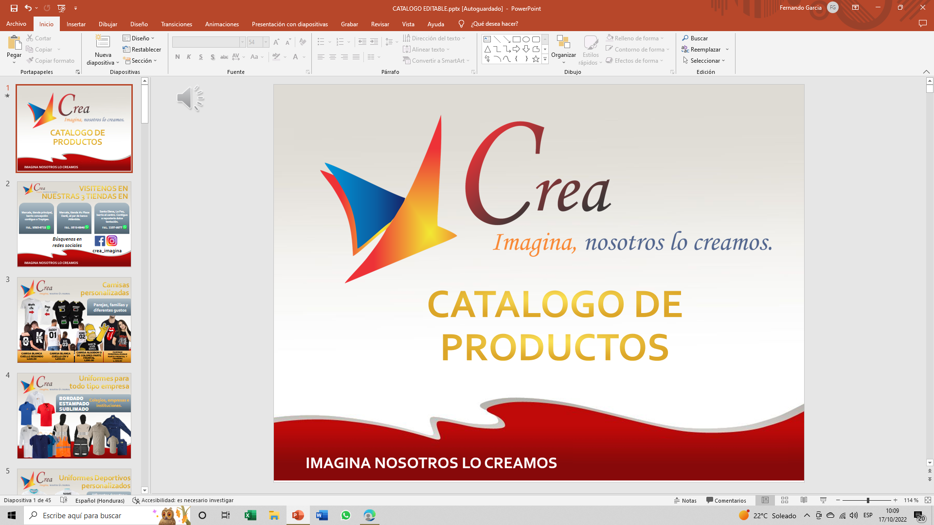 Catálogo de productos | Genially