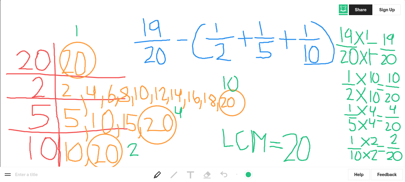 Fractions Order of Operations Infographic | Genially