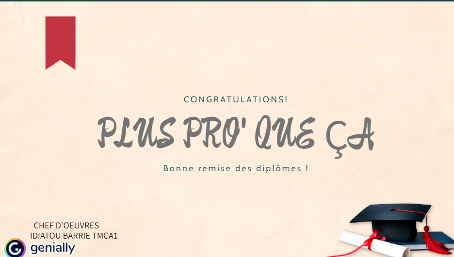 Graduation video | Genially