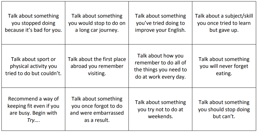 Stop/remember/try | Genially