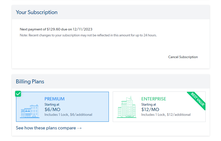 Billing: Subscription and plans | Genially
