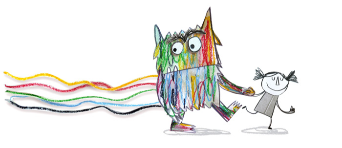El mostruo de colores