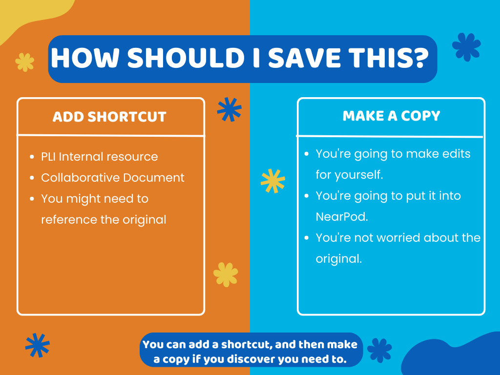 Copy vs Shortcut | Genially