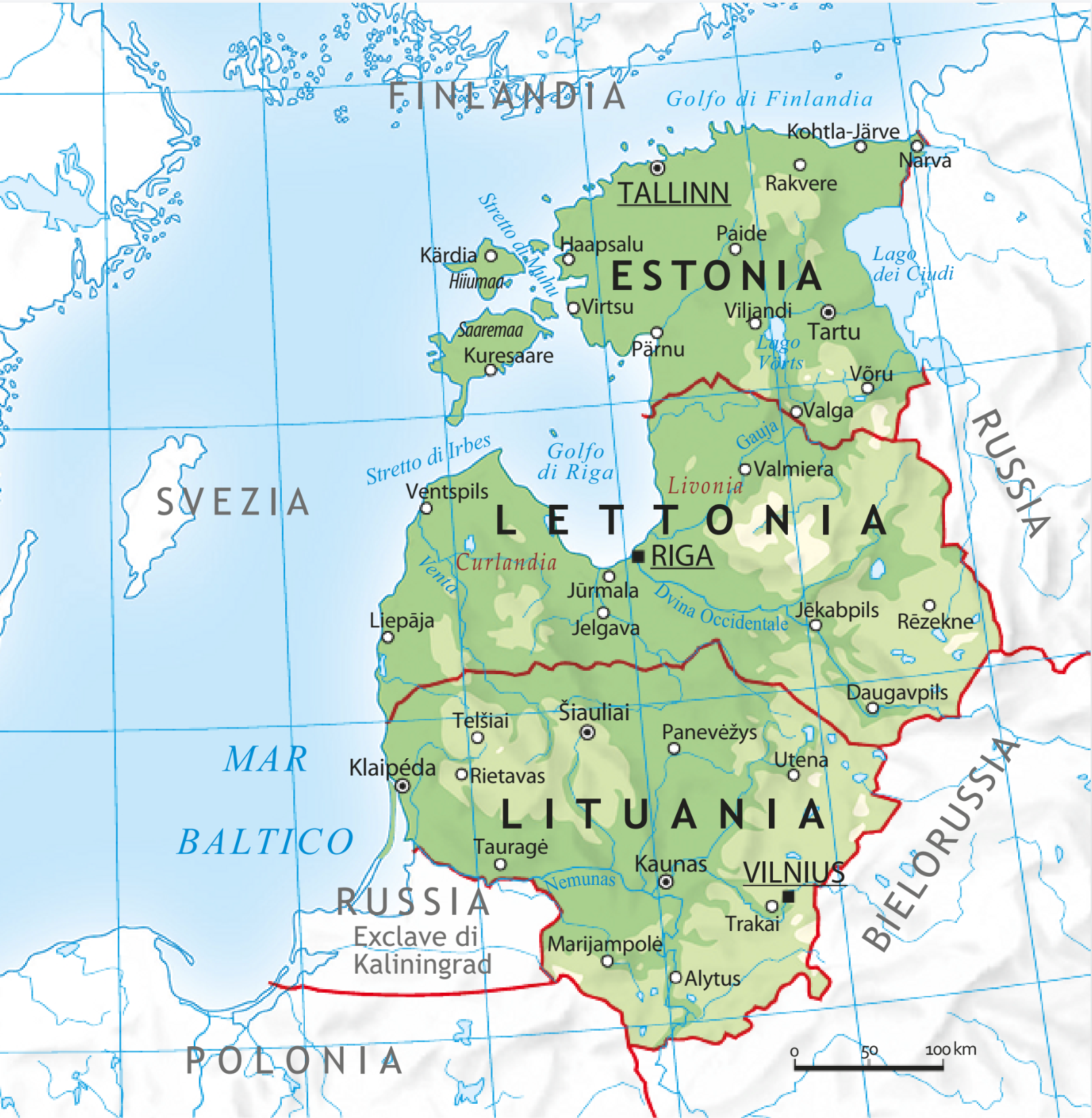 Estonia, Lettonia e Lituania | Genially