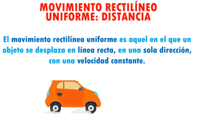 Movimiento Rectilíneo Uniforme | Genially