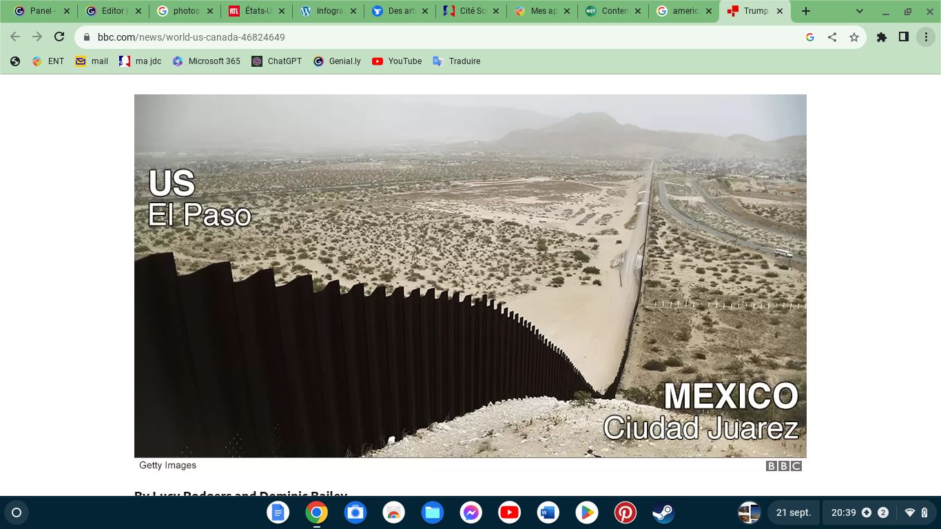 The WALL US-Mexico | Genially