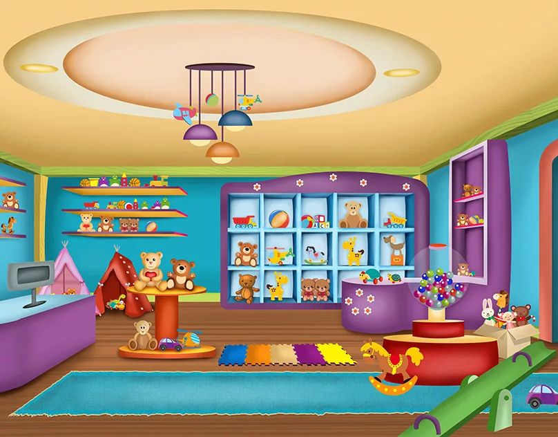 at the toy shop | Genially