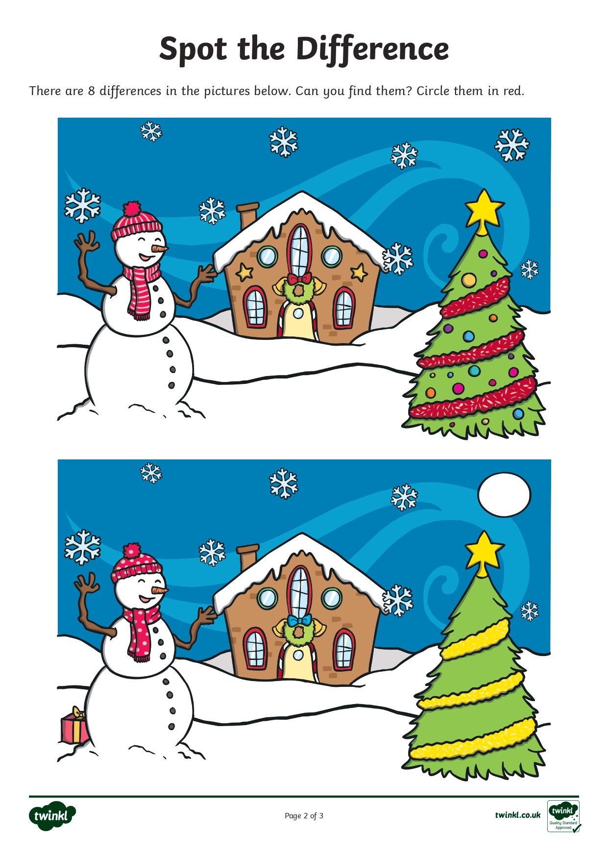 Spot the difference | Genially