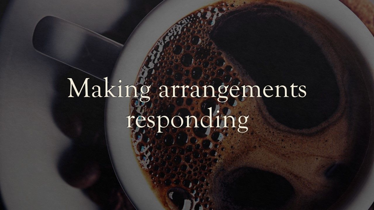 Make social arrangements B1 UNIT 4 LESSON C | Genially