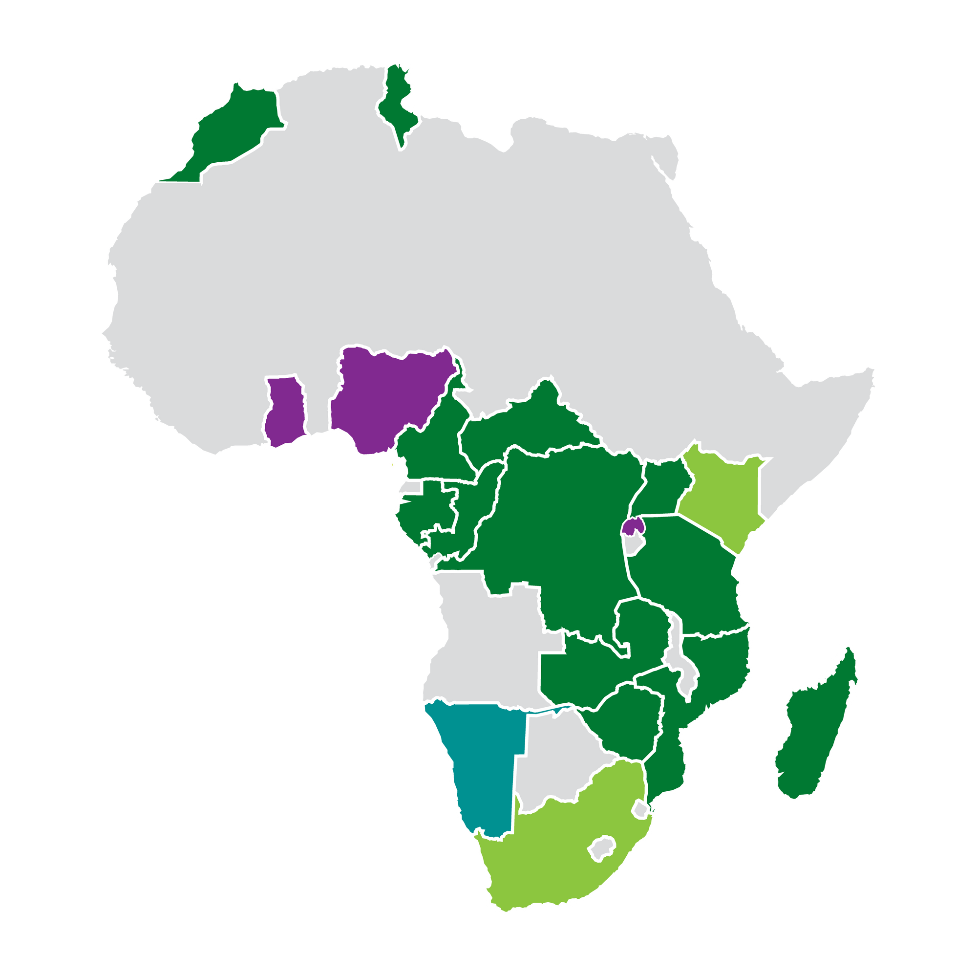 Where we work | WWF wwfafrica