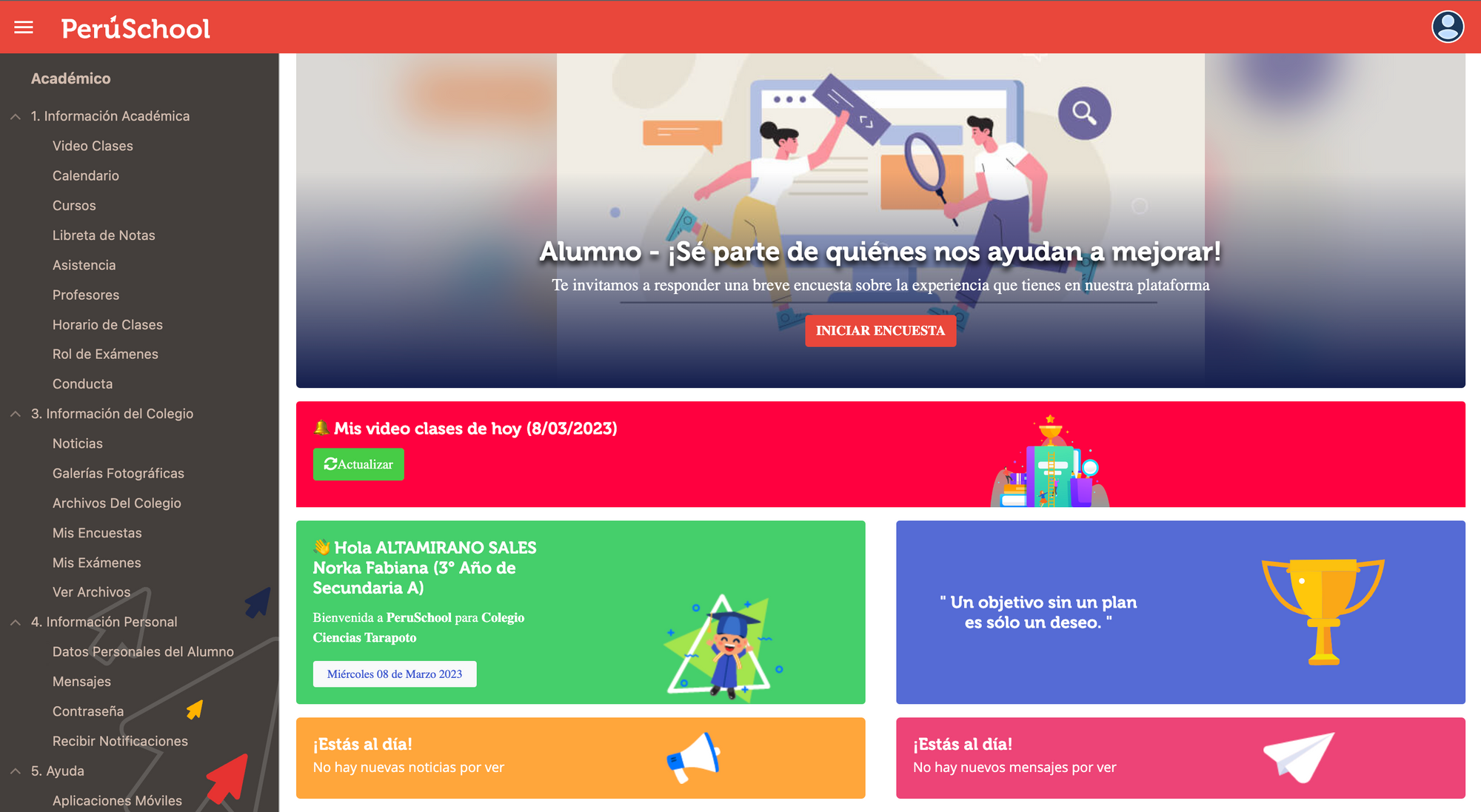 PerúSchool Alumnos | Genially