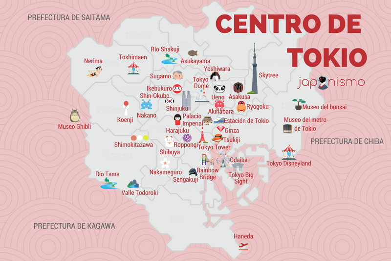 Genial Mapa De Tokio
