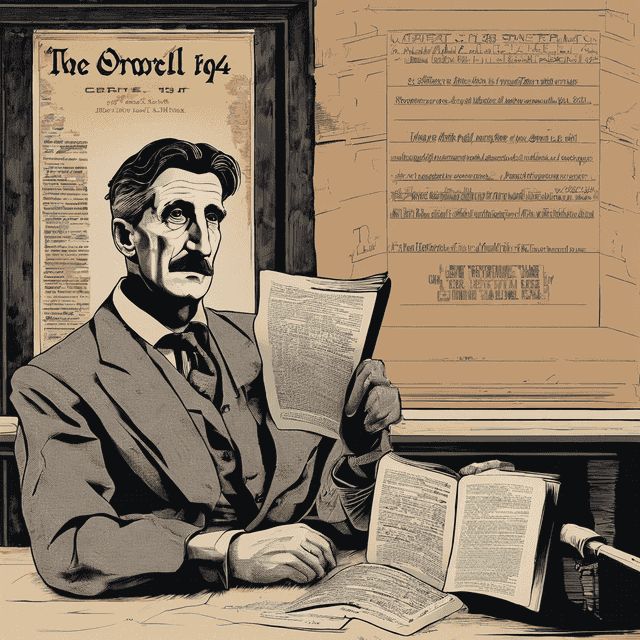 Infographic 1984 George Orwell by Said Tomas 5°D | Genially