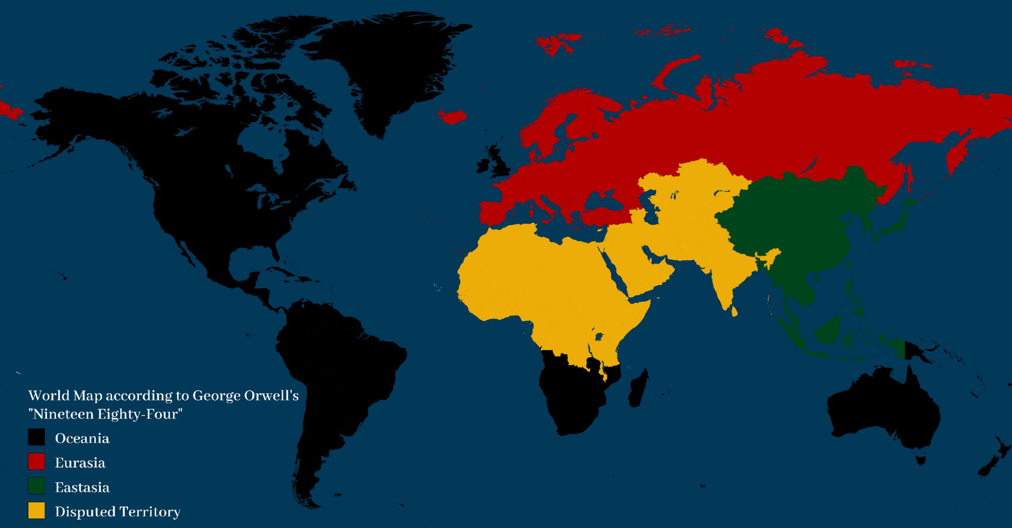 Infographic 1984 George Orwell by Said Tomas 5°D | Genially