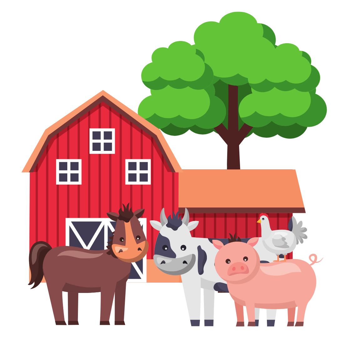 Farm animals - memory game | Genially