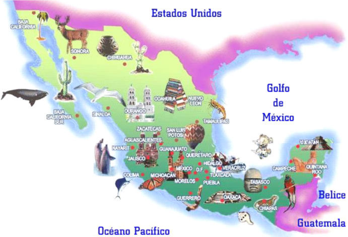 Mapa cultura mexica