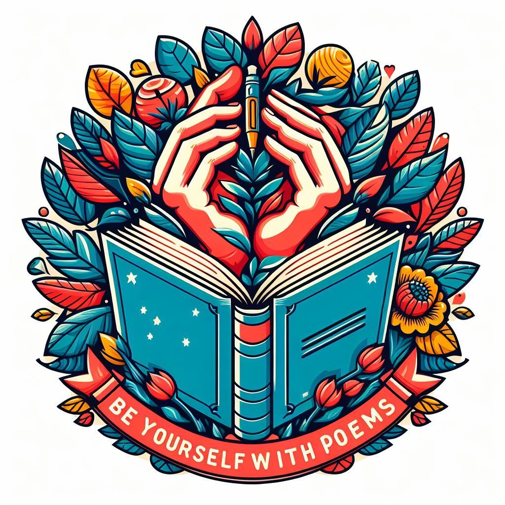 Poster BE YOURSELF WITH POEMS