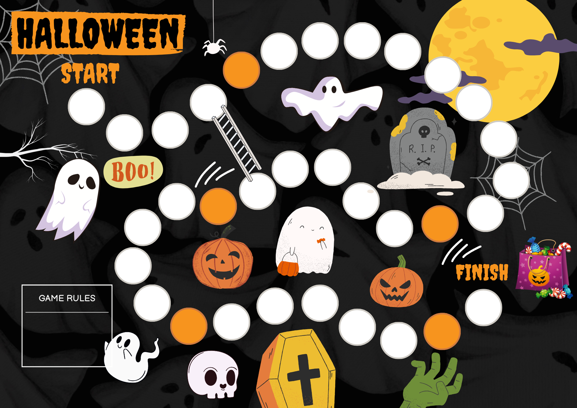 HALLOWEEN board game | Genially
