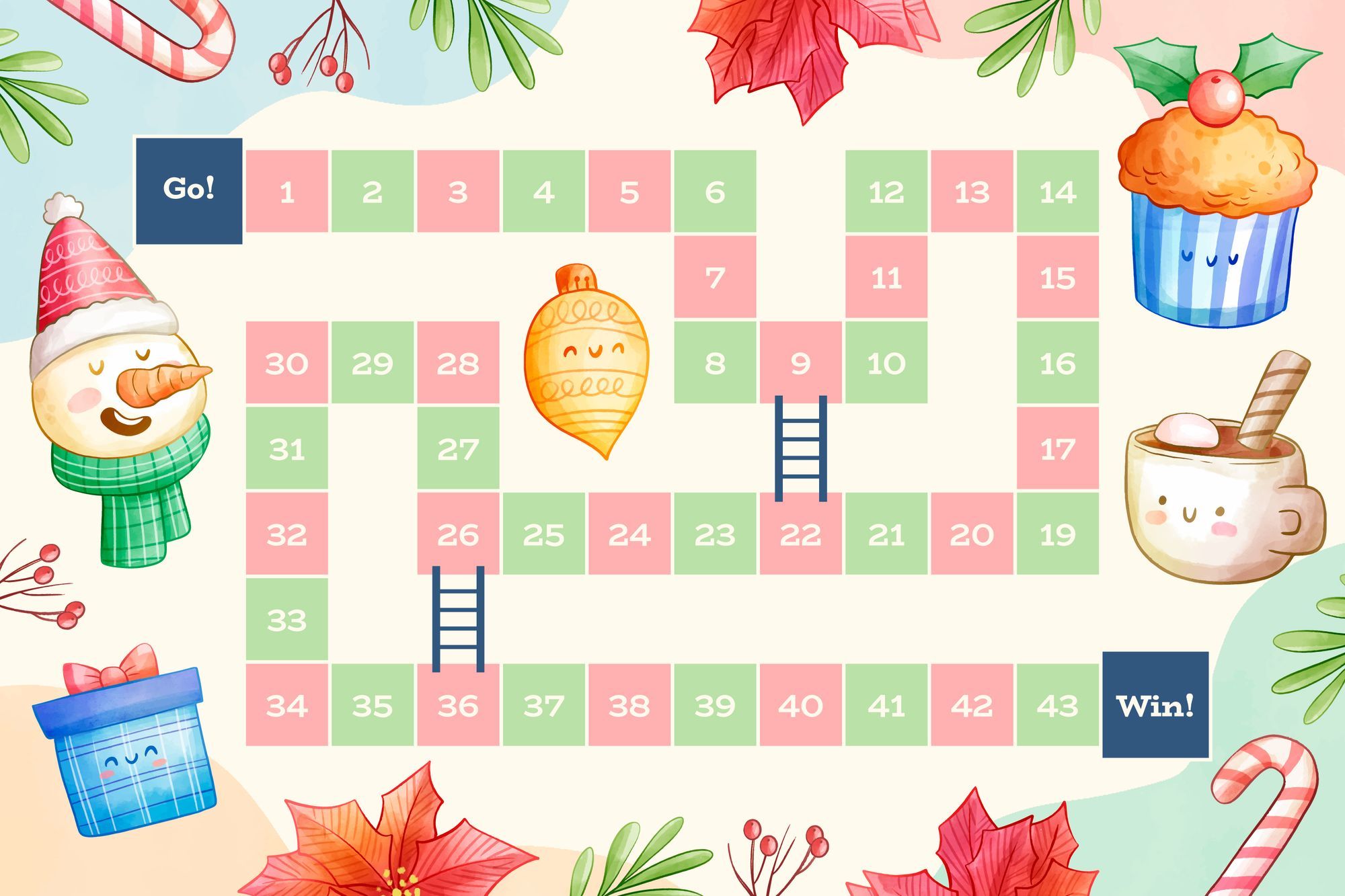 WINTER board game | Genially