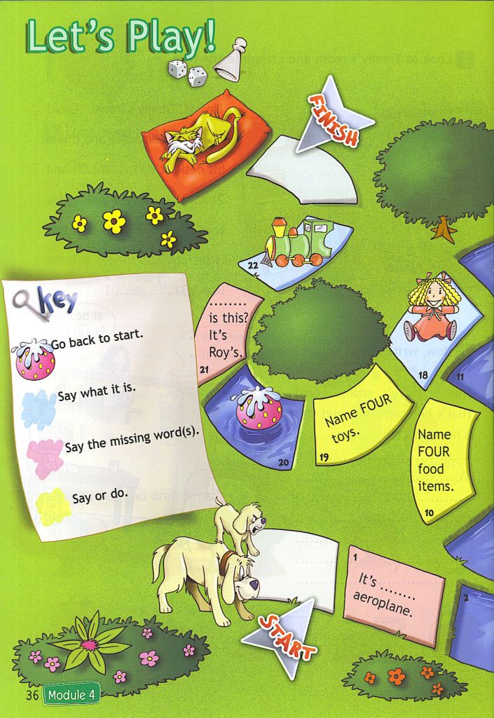 Spotlight 3. Module 4 Let's play!