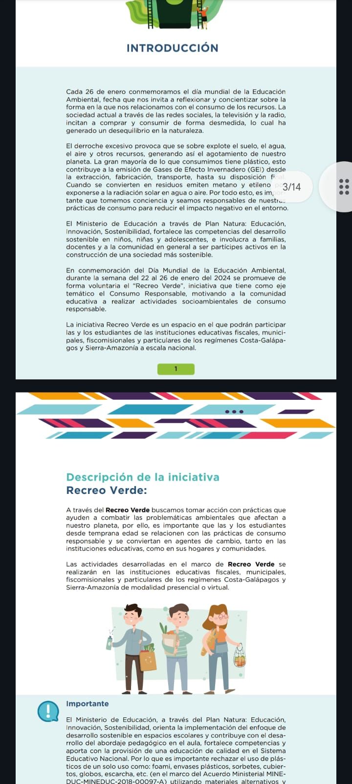 RECREO VERDE 5TO GRADO